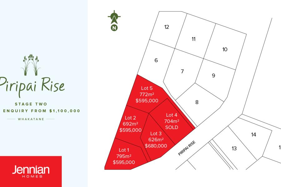 Jennian Homes Piripai Rise House & Land Packages - Whakatane - Jennian ...